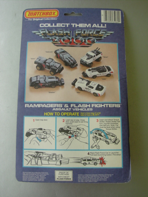 Seltene und oder komische Verpackungen: Flash Force 2000 Maz